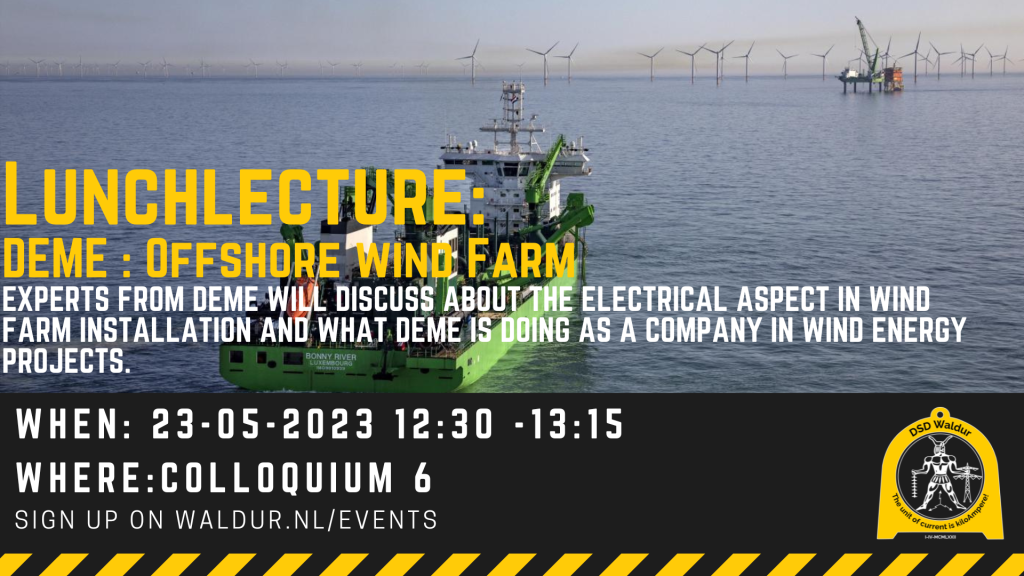 Lunchlecture Deme Offshore Wind Farm – DSD Waldur